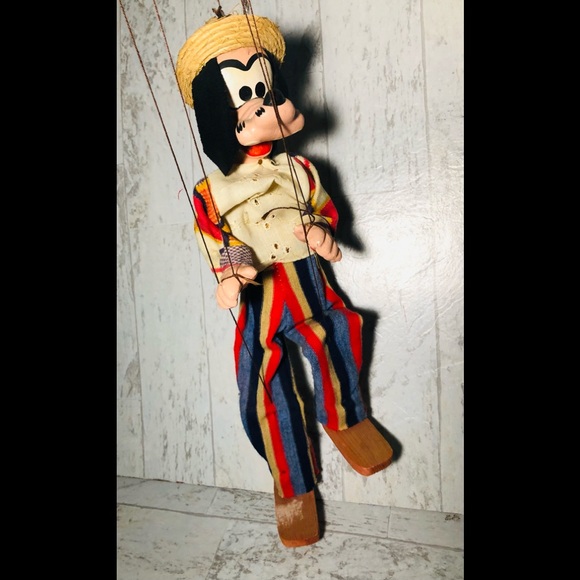 Toys | Vintage Goofy Marionette Puppet 135 Doll Toy | Poshmark